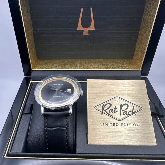 Bulova | Accessories | Bulova Rat Pack Limited Edition Watch | Poshmark